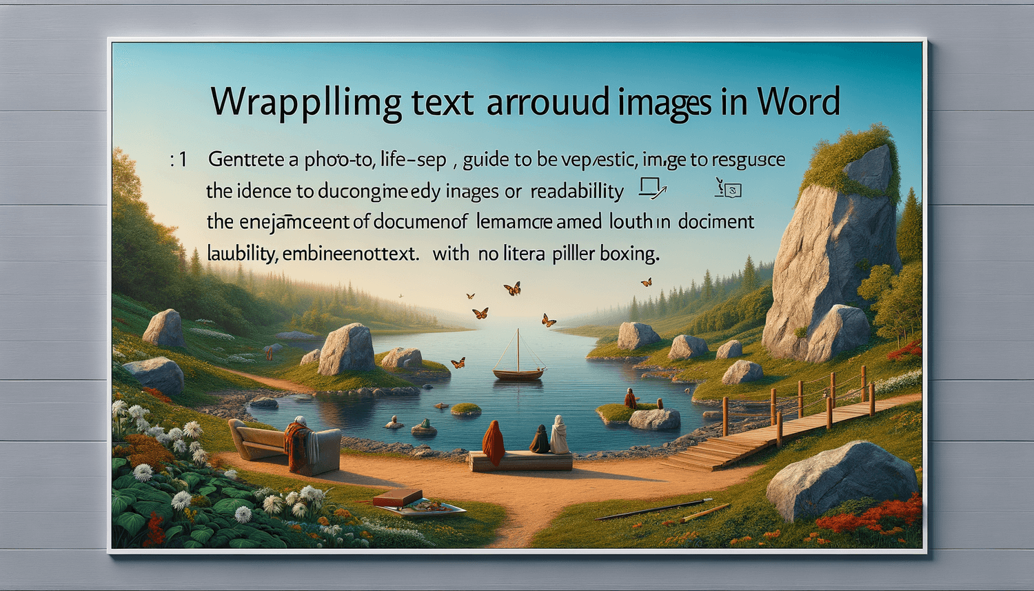 How to Wrap Text Around Images in Word - Learn Word
